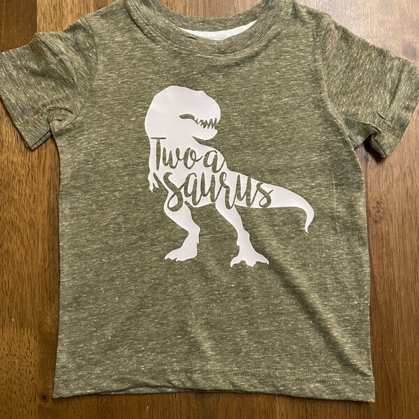 Two A Saurus Svg File DXF Silhouette Print Vinyl Cricut Cutting SVG T ...