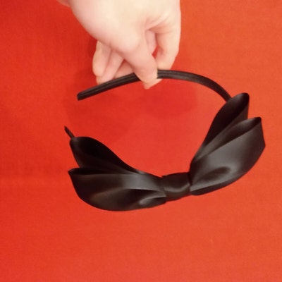 Snow White Red Bow Headband. Baby Headband. Newborn Headband. - Etsy