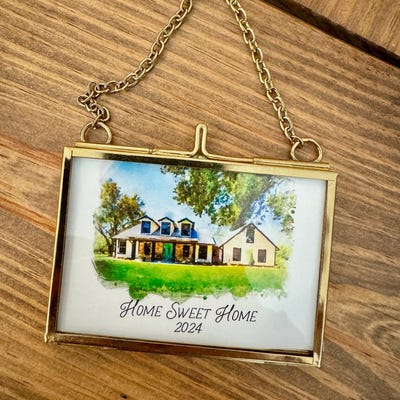 Personalized Real Estate Agent Logo Key Chain Custom Client Gift ...
