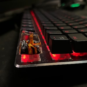 Pink Keycaps ESC Keycap Cute Keycaps Set Custom Keycap - Etsy