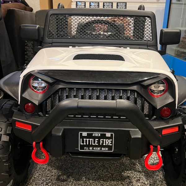 Custom Mini License Plate, Personalized for Your: Bike, Trike, Wagon ...