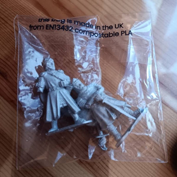 13th 14th Century Billmen / Spearmen With Pavisse Option, 28mm, Metal ...