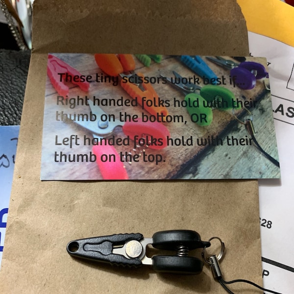 Mini Scissors - Thread Snips for Knit/crochet/airplane/embroidery - Etsy