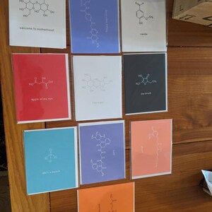 Biology Thank You Card Mrna Biochemistry Genetics Scientist Nerd Geek ...