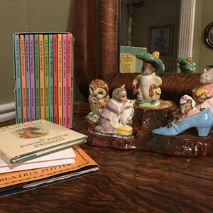 Antique Victorian T Booth (hanley) Pewter Mounted Stoneware Ivy Tree ...