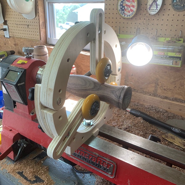 Wood Lathe Steady Rest 12 to 12.5 Inch ***made in the USA*** - Etsy