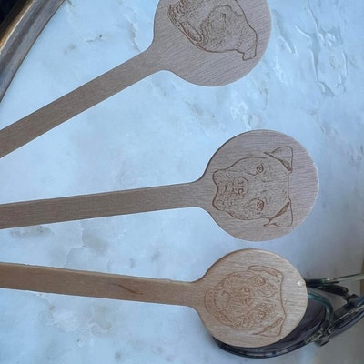 Signature Dog Drink Stir Stick, I Do Too Wood Engraved Cocktail Sticks ...
