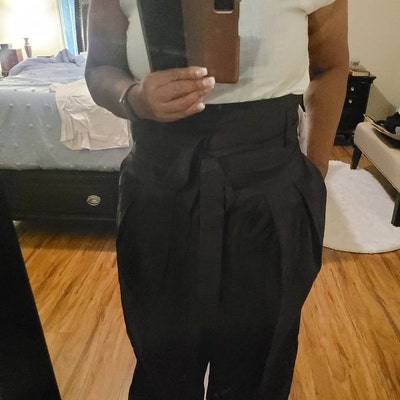 Black Linen Crop Top Avant Garde Clothing Linen Blouse Women - Etsy