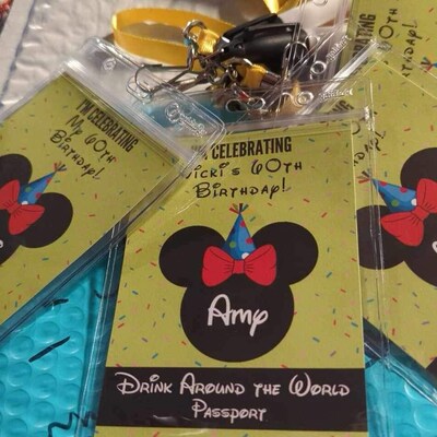 EPCOT Drink or Snack Around the World Passport World Traveler Edition ...