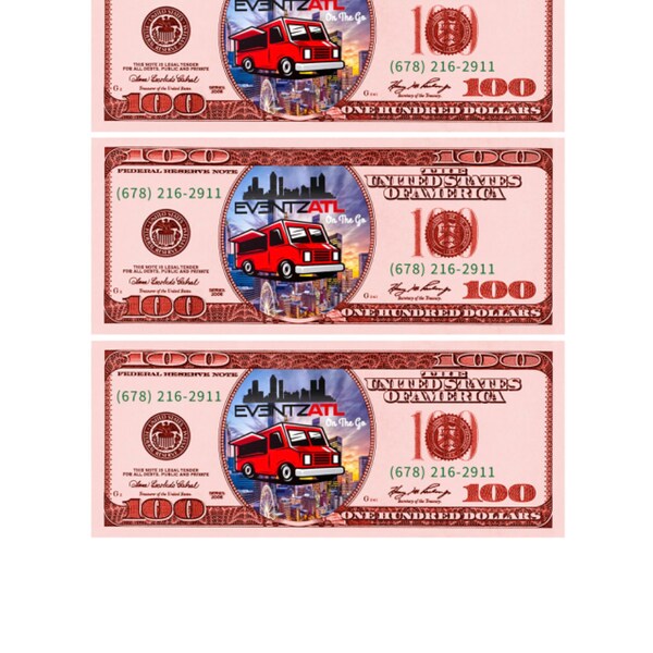 Personalized 100 Dollar Bill PINK - Teacher Money | Classroom Money ...