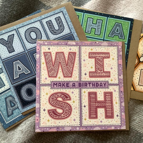 Botanical Leaves Dad Card / Father's Day Card for Nature Lover / Green ...