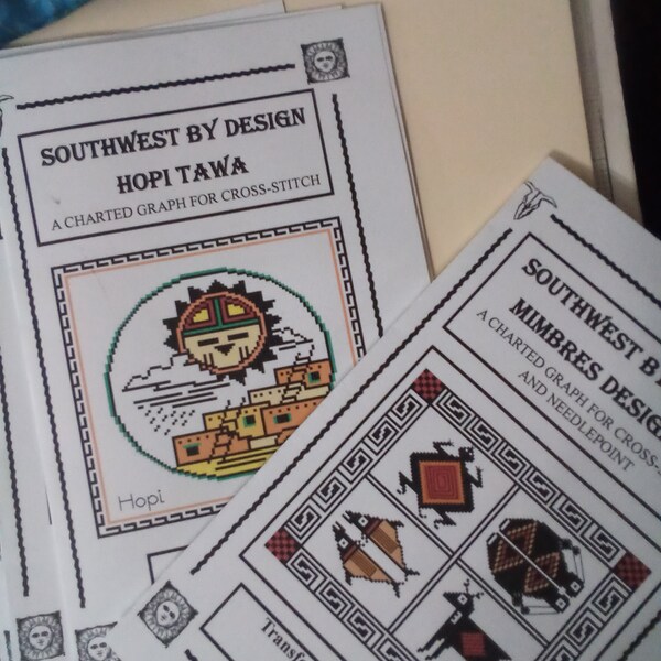 PUEBLO - Southwest Design for Cross Stitch Pattern - Etsy