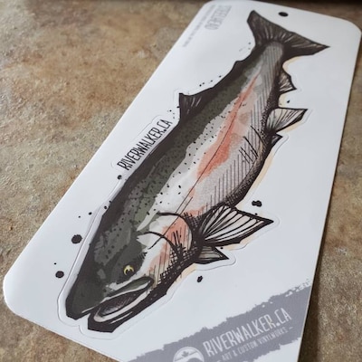 Pacific Salmon T-shirt Fishing Apperal Fly Fishing Fish Art Fishing ...