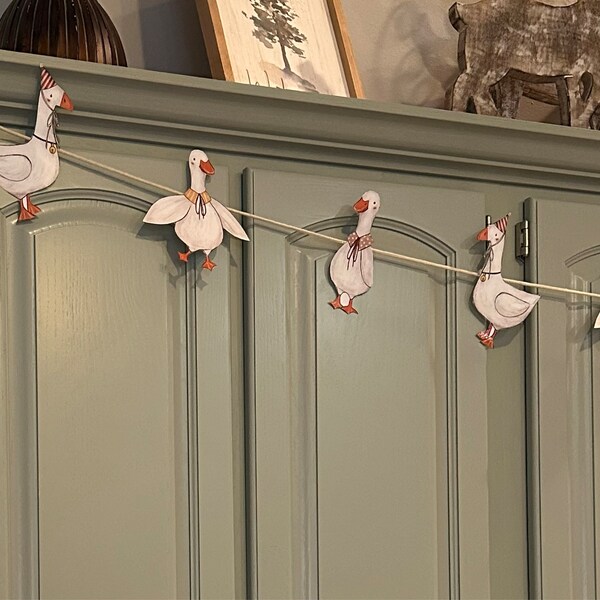 Printable Goose Cupcake Toppers, Goose Toppers, Geese Toppers, Ducks ...