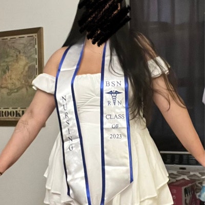 Custom Graduation Stole Class of 2022, Personalize Embroidery College ...