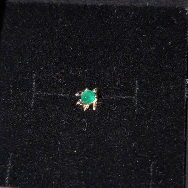 Zodiac Aries Horoscope 14K Gold Signet Pinky Ring With Real Diamond 0. ...