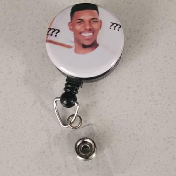 Funny Badge Reel | Confused Meme | Nurse Badge Reel Funny | ID Badge ...