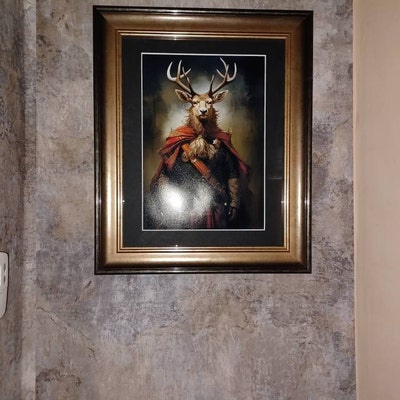 Sir Red Fox Knight Giclee Artwork Vintage Painting Wall Art - Etsy