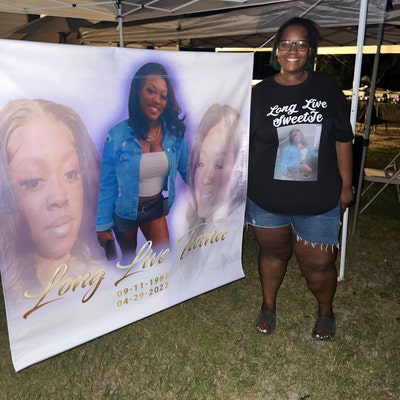 Memorial Backdrop, Long Live Banner Heavenly Birthday Backdrop Banner ...