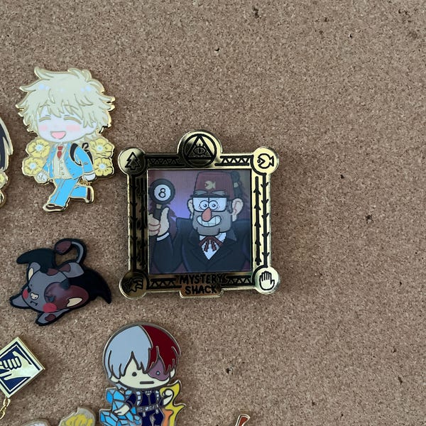 Gravity Falls Pin Lenticular Fanart - Etsy