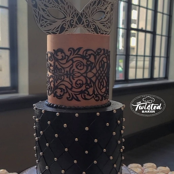 Gothic Wedding Couple Papercutting Template, Personal Use, Vinyl ...