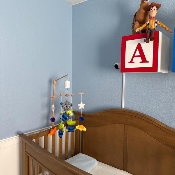Toy Story Baby Mobile, Disney Pixar Aliens Mobile, Nursery Toy Story ...