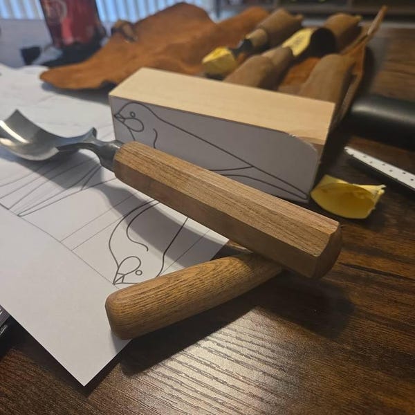 Hand-forged Chisels. Utility Wood Carving Tools for Professionals ...