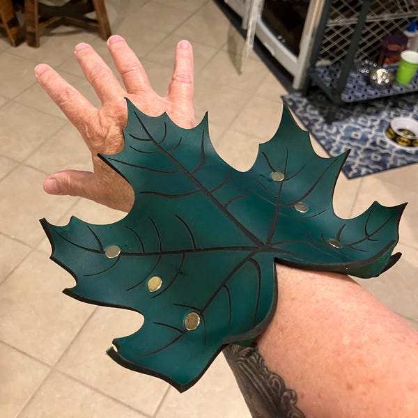 Lorica Segmenta Arm Bracers Leather Armour DK6004 - Etsy