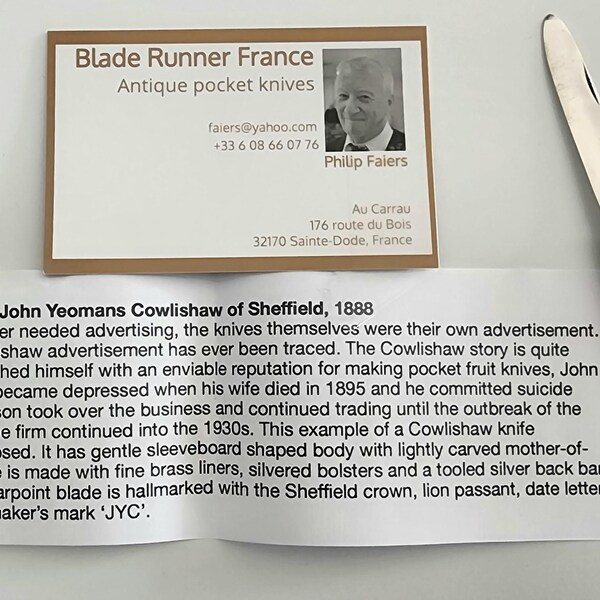 Corn Knife by Daniel Peres of Solingen, Germany - Etsy