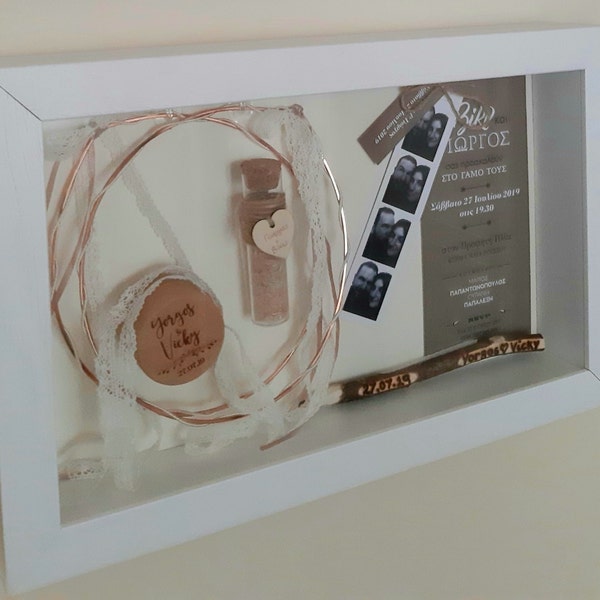 New White Deep Shadow Box Display Frame LOTS OF SIZES 4.8cm Inside ...