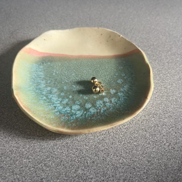 Ceramic Dish Pottery Housewarming Gift for Friend Birthday Present ...