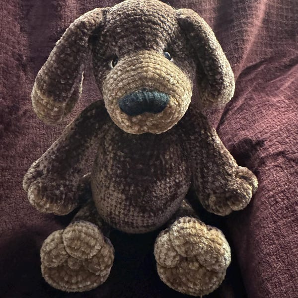 Crochet Puppy Pattern, Dog Plush Pattern - Etsy