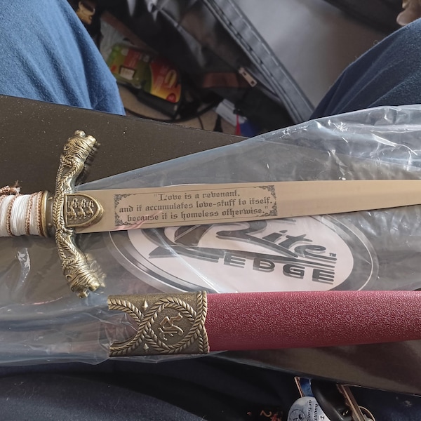 Engraved Scottish Dagger - Sgian Dubh - Celtic Style - With Free Custom ...