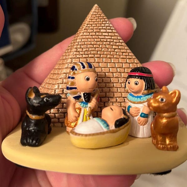 Australian II Nativity Scene Handmade in Clay 1 Block 3.3x2.2x2.2 High ...