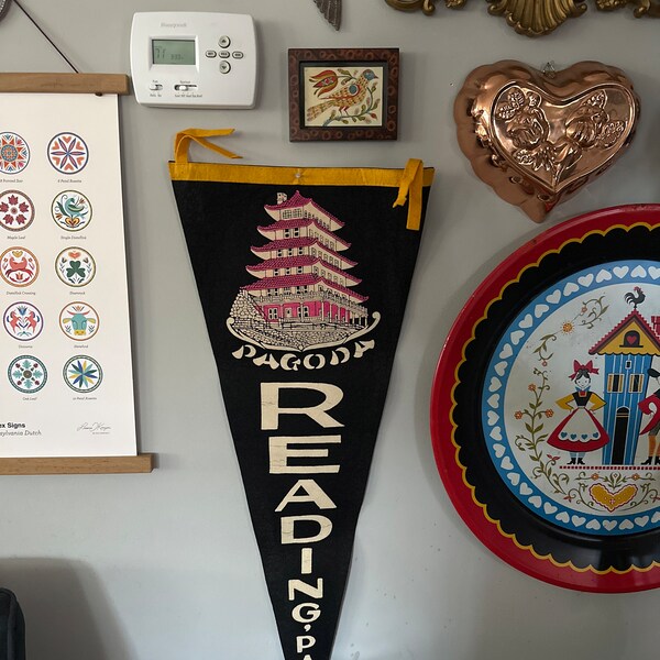 Vintage Temple Owls College University Pennant Flag Banner 12x30 Inches ...