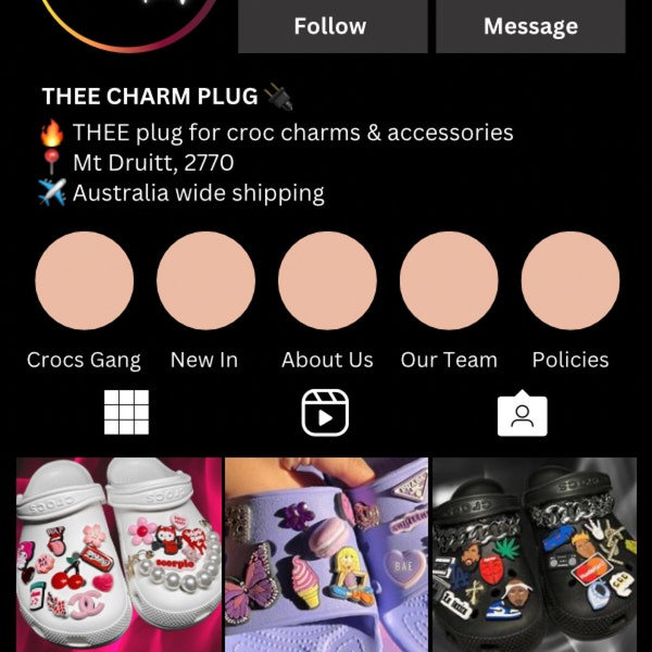 Instagram Business Card QR Code Card Template Design IG Influencer Card ...