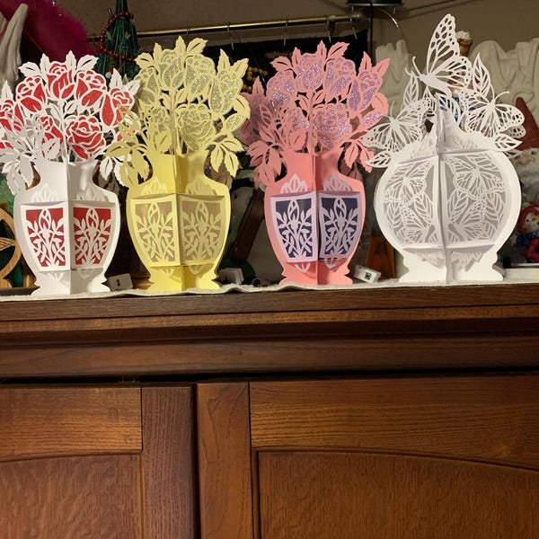 3D SVG Music Symbols Round Paper Cut Lantern, G Clef Luminary, Lightbox ...