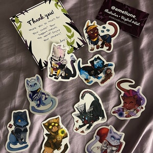 Destiny 2 Cat Character Stickers Destiny 2 Stickers 2.5in Vinyl Sticker ...