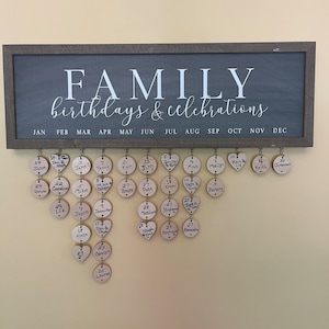 Spanish Family Familia Birthday Board Sign Spanish Mothers - Etsy