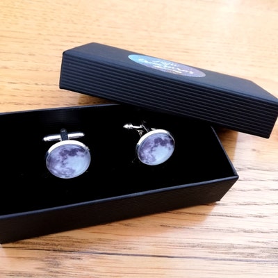 Moon Cufflinks, Full Moon Cufflinks. Wedding Cuff Links for Men ...