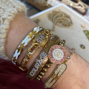 Filigrane Depose Early 1900's Paris France Travel Souvenir Bracelet ...