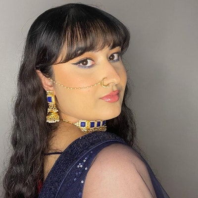 Nath Nose Ring Nath/nose Ring/nathni/clip on Nath Bridal/wedding ...