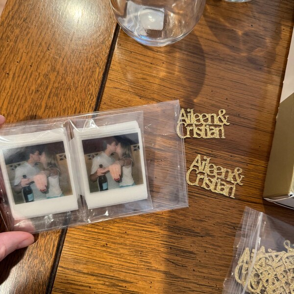 Edible Photo Drink Topper, Edible Image, Edible Photo, Wedding Toppers ...