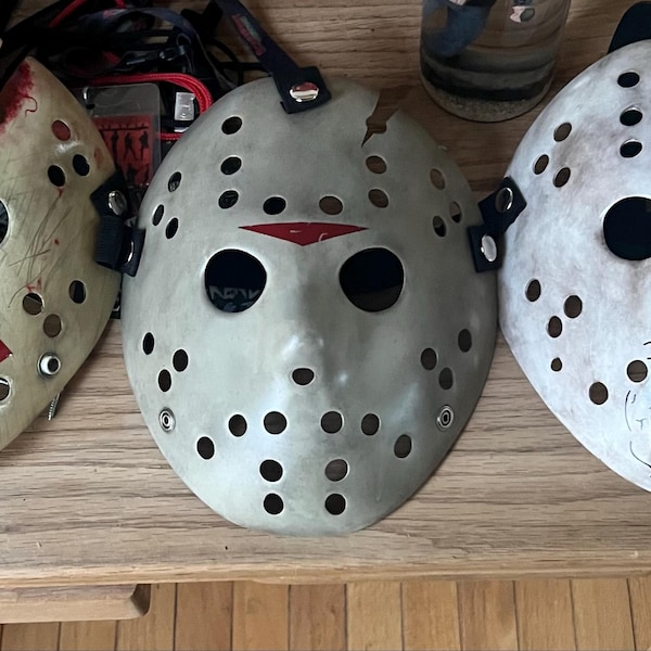 Friday the 13th Part 3 Jason Mask - Etsy