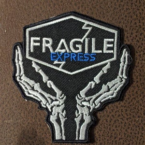DS Bridges Fragile Patch Sam Porter Bridges Embroidered or PVC - Etsy