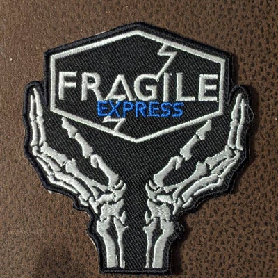 DS Bridges Fragile Patch Sam Porter Bridges Embroidered or PVC - Etsy