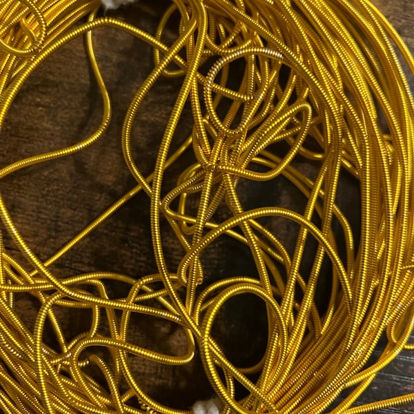 Gimp Wire Copper Zardosi Embroidery Stiff Wire French Stiff Wire Combo ...