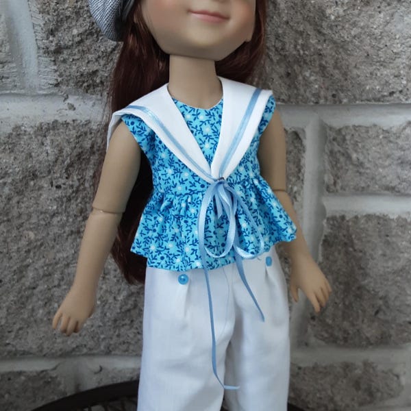 Sewing Pattern "coline" for Ruby Red Fashion Friends and Little Kidz ...