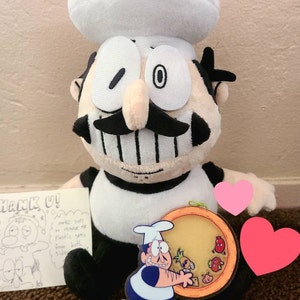 Pizza Tower Game Peppino Shaker Keychain Acrylic Keychain - Etsy