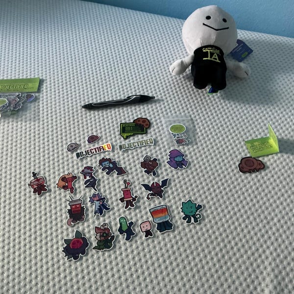 Fuzzball + Sharps Sticker Pack - Etsy